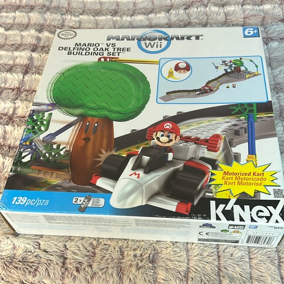 K’Nex | Toys | Knex Nintendo Mario Kart Mario Vs Delfino Oak Tree ...